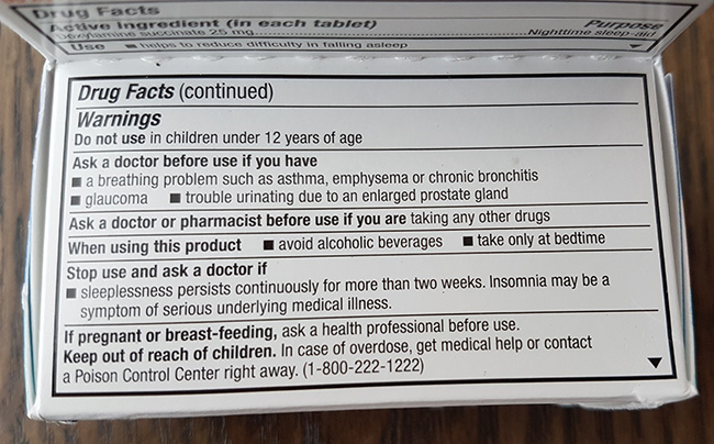 Unisom SleepTabs Review